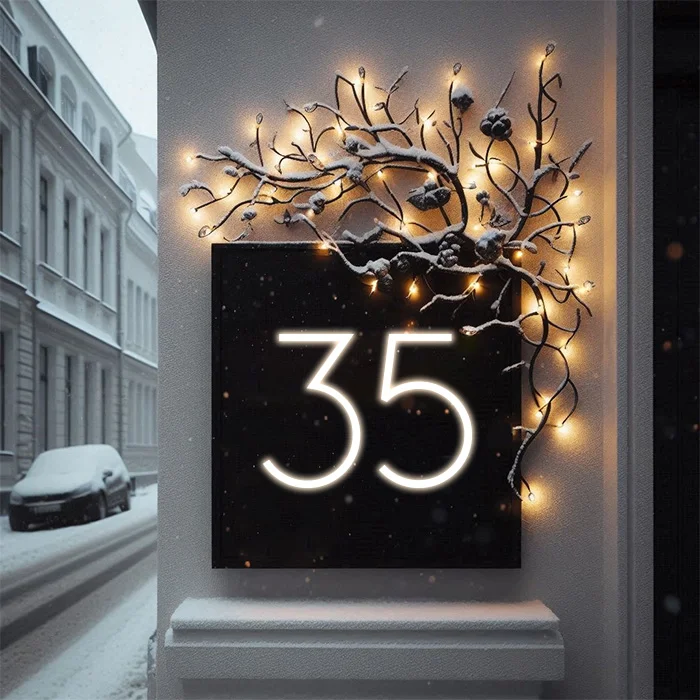 LED House Numbers | SignsAtelier